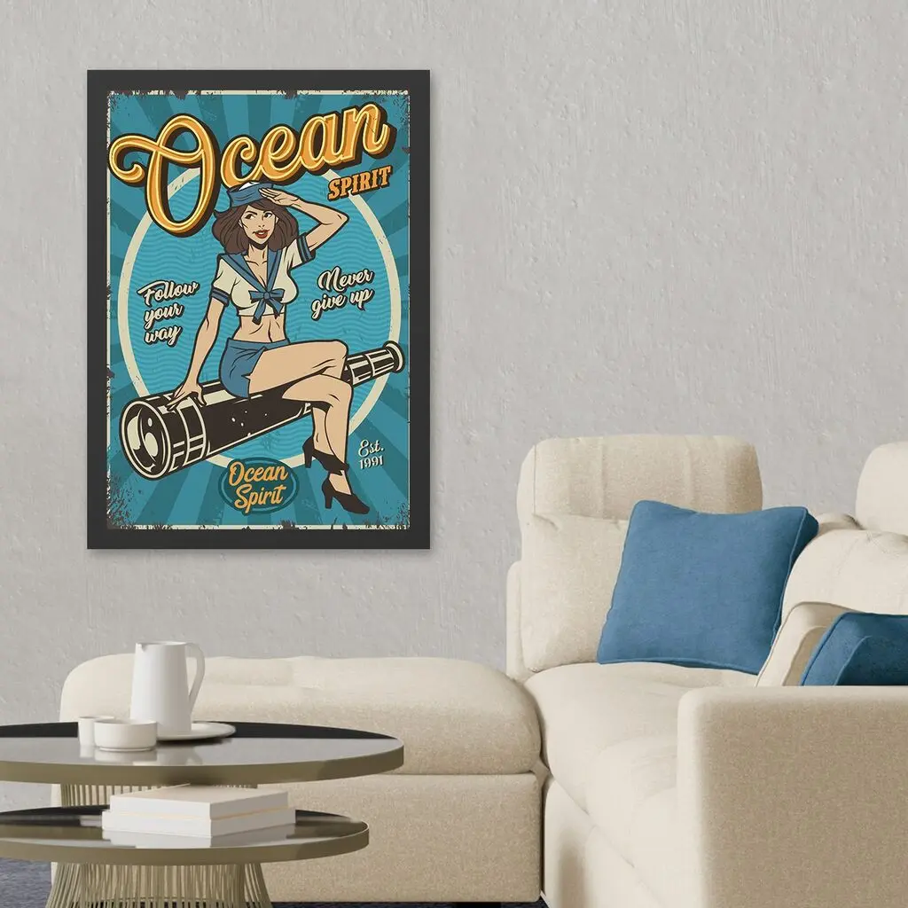 Wallity Uramljena slika Ocean Spirit, 40x55 cm