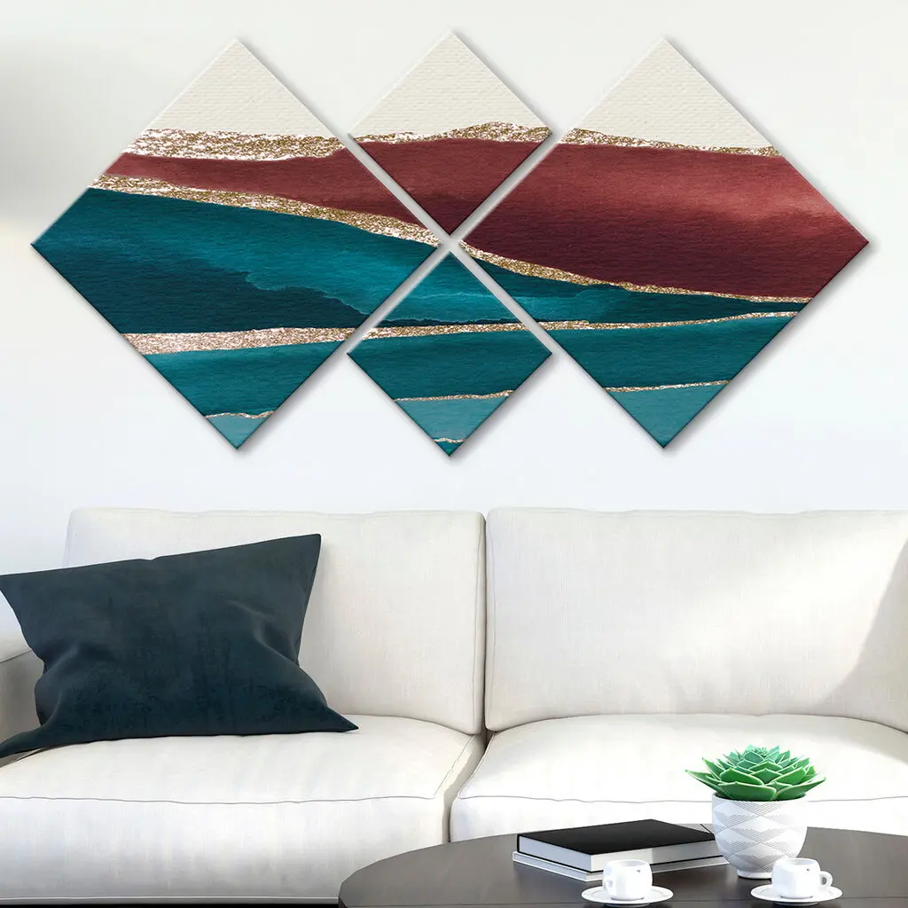 Wallity Slika 4MDF2051399, 60x115 cm, 4 dela