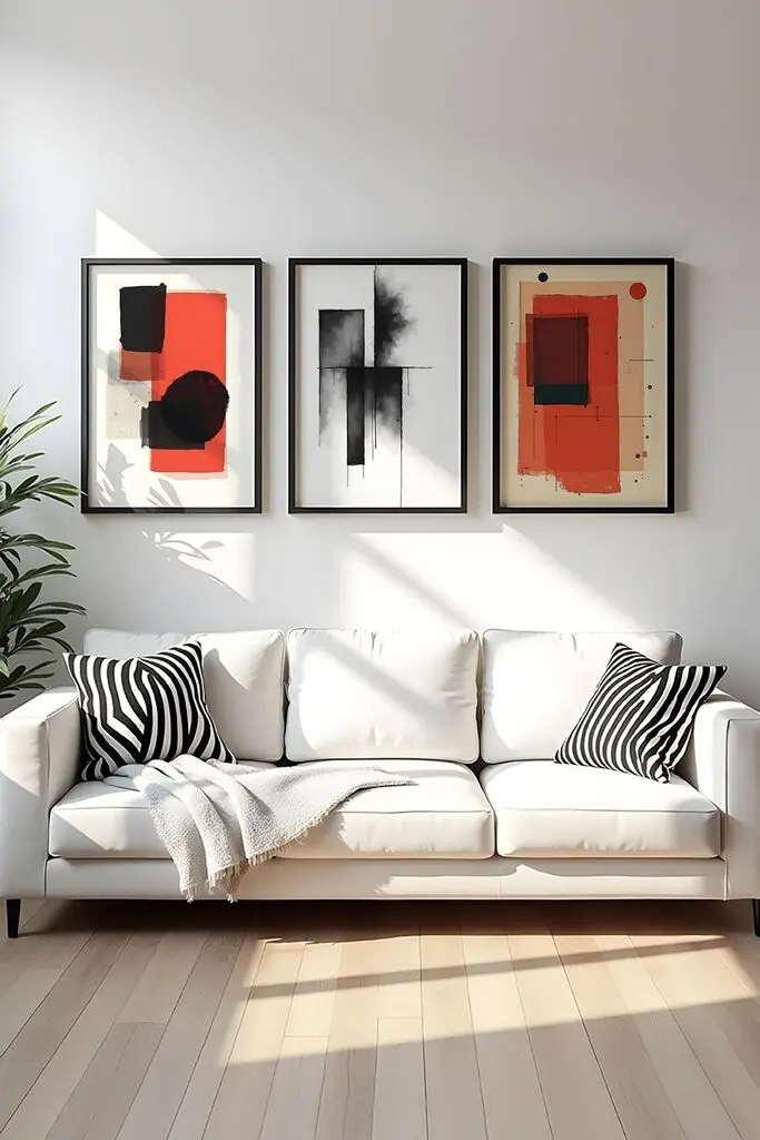 Wallity Uramljena slika Huhu428, 20x30 cm , 3 dela
