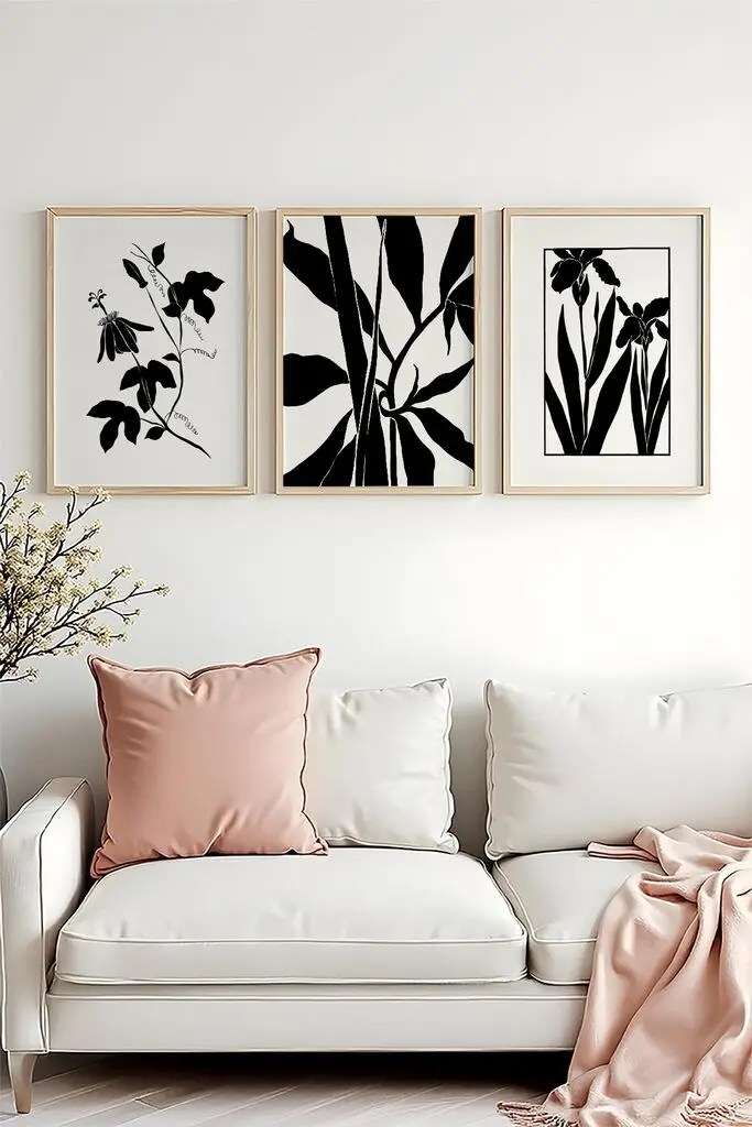 Wallity Uramljena slika Huhu482, 35x50 cm , 3 dela