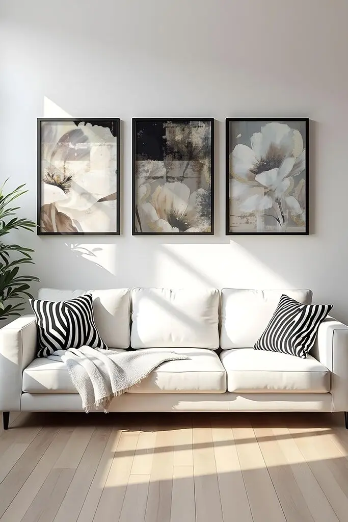Wallity Uramljena slika Huhu480S, 30x40 cm , 3 dela