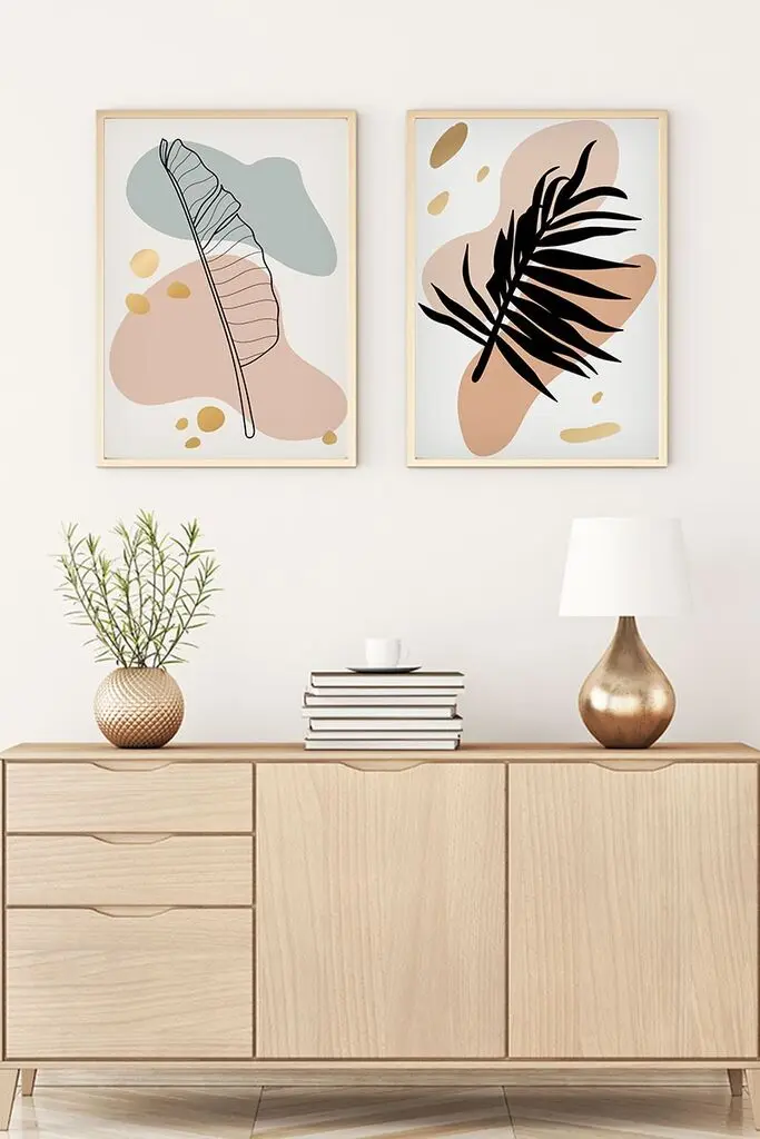 Wallity Uramljena slika Huhu69, 20x30 cm , 2 dela