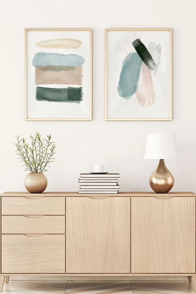Wallity Uramljena slika Huhu103, 35x50 cm , 2 dela