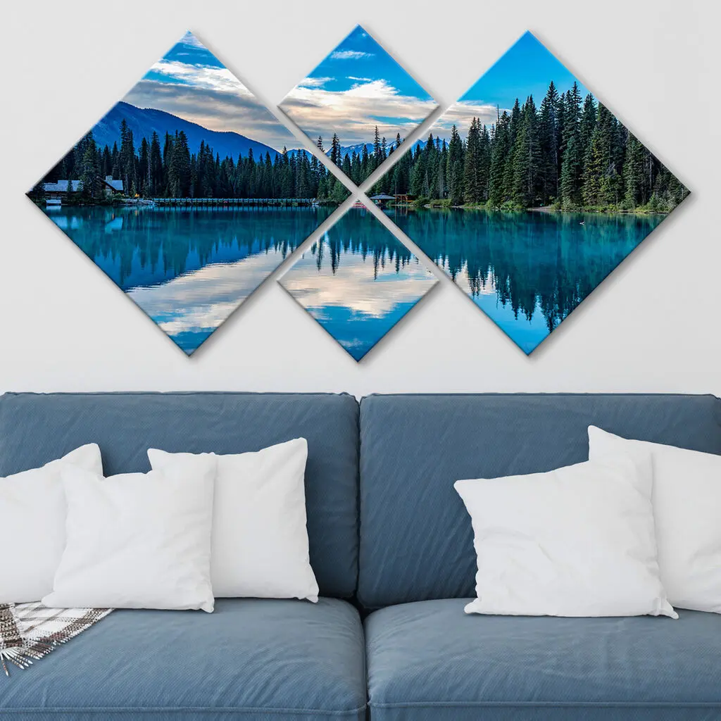 Wallity Slika 4MDF1714315120, 60x115 cm, 4 dela