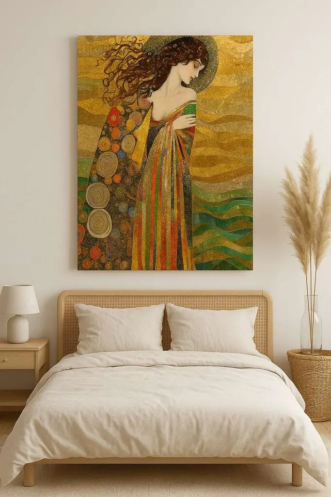 Wallity Dekorativna slika na platnu, 70x100cm, Šarena