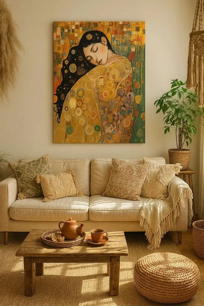 Wallity Dekorativna slika na platnu, 70x100cm, Šarena