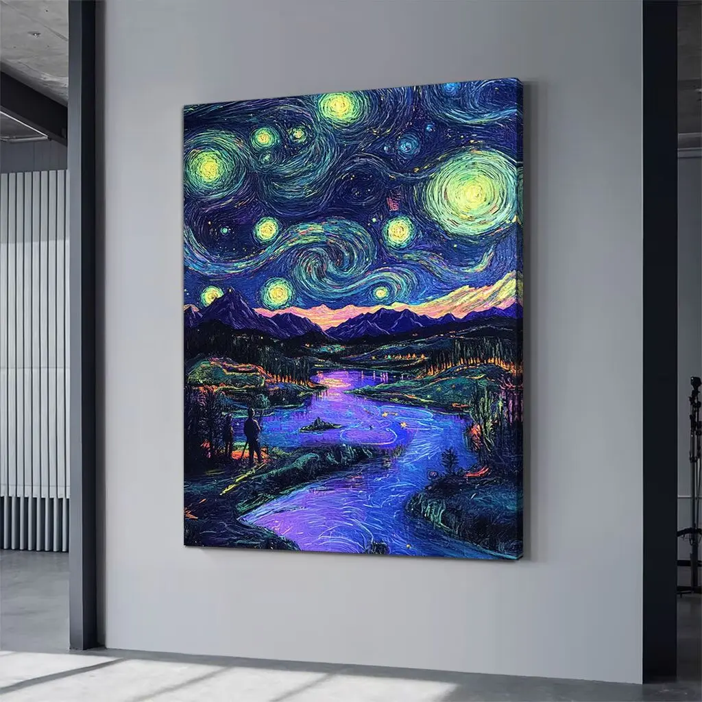 Wallity Slika Canvasneon2, 45x70 cm