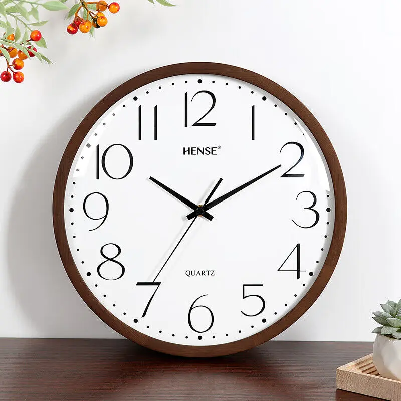 Hense Zidni sat HW89, 30 cm, Braon