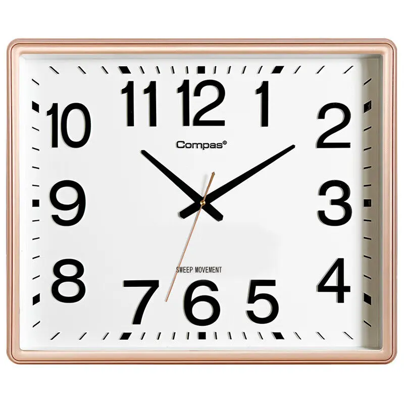 Compas Zidni sat 3443A, 52cm, Zlatne boje