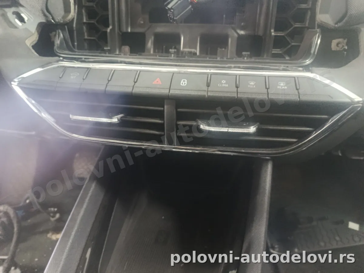 Centralni lufter rešetka tasteri Skoda Octavia A8 (5E3819701)