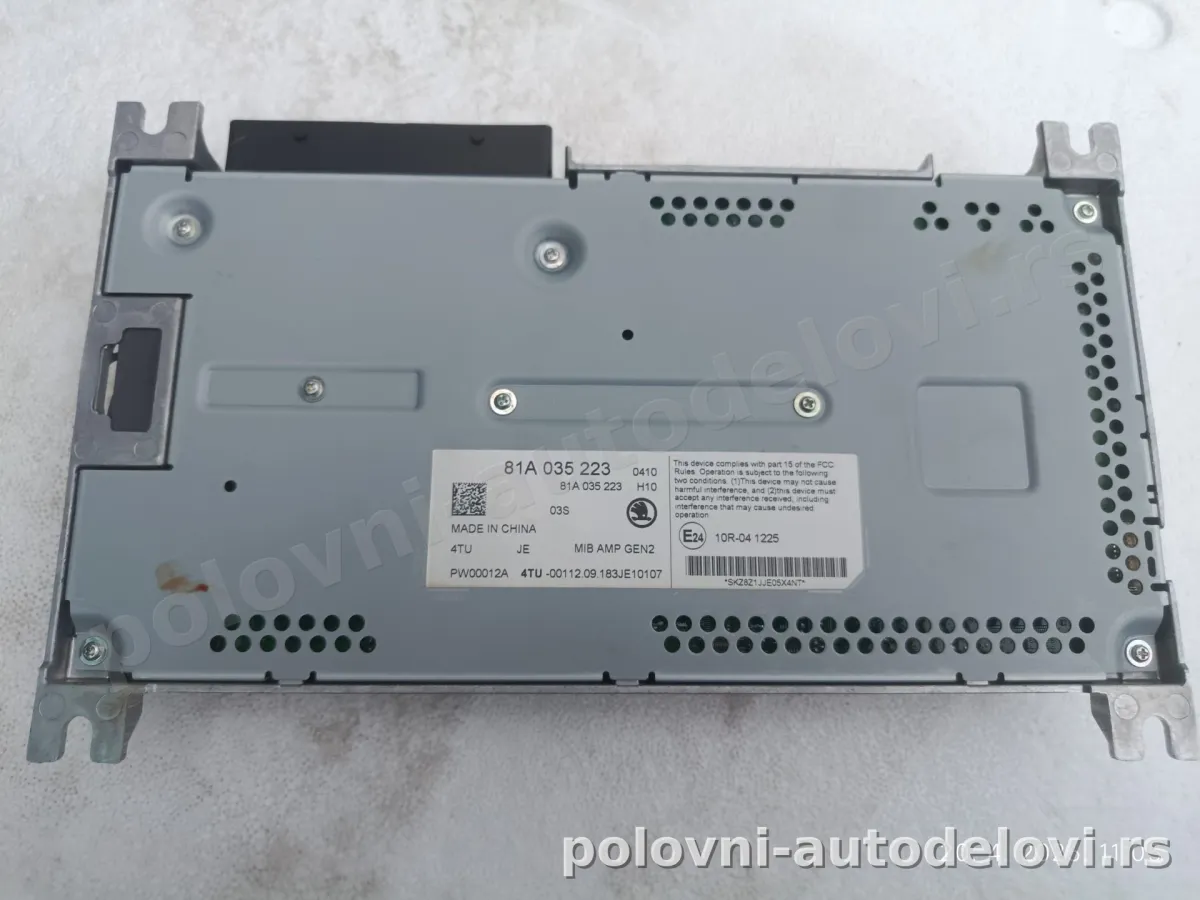 Pojacalo za skodu kodiaq 81A 035 223
