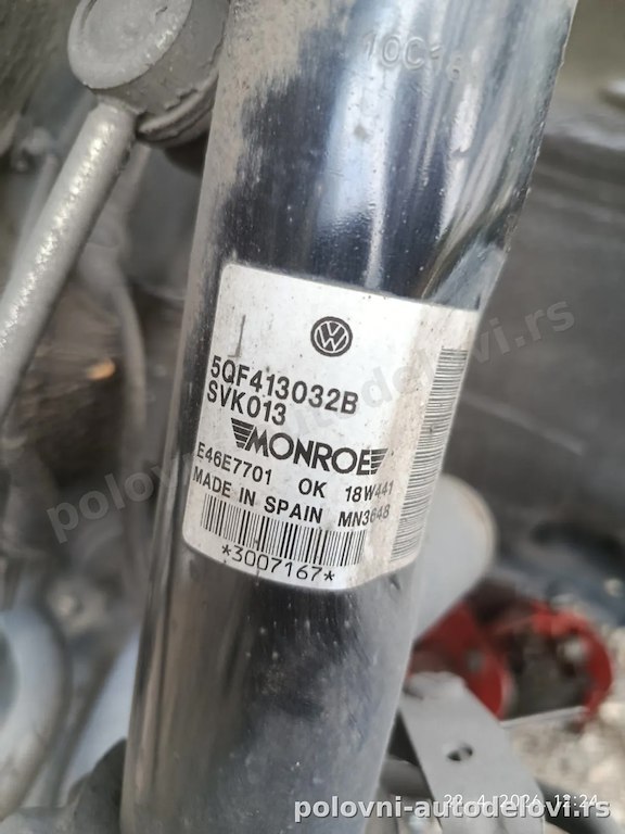 Elektricni prednji levi amortizer skoda kodiaq 5QF 413032 B