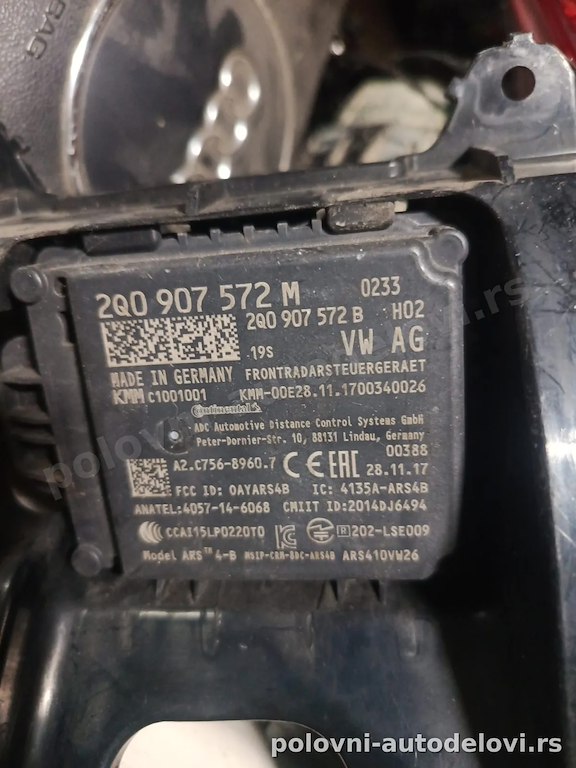 Radar distancer skoda superb