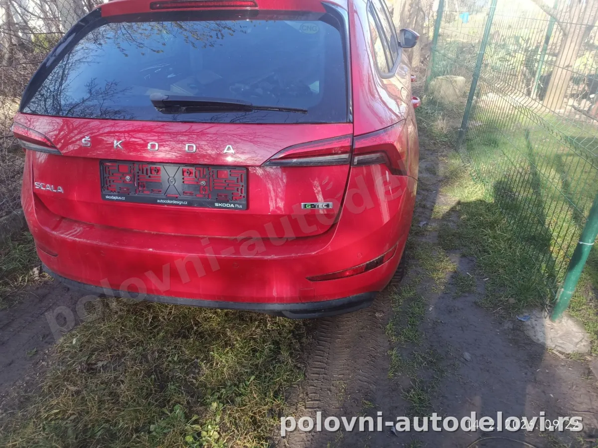 Skoda scala gepek vrata