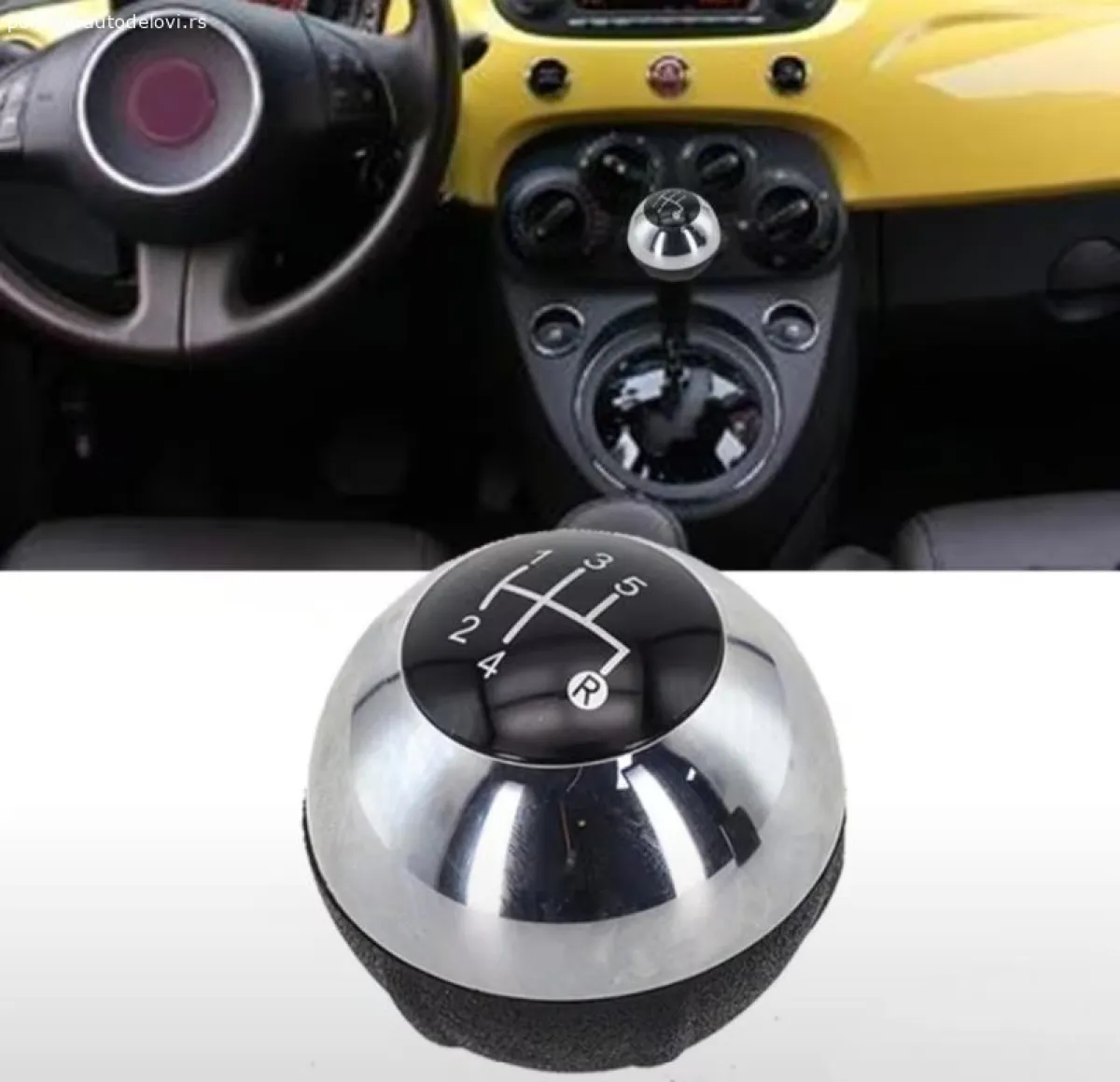 Rucica menjaca Fiat 500 5 brzina Fiat 500 2012-2018 Ukoli