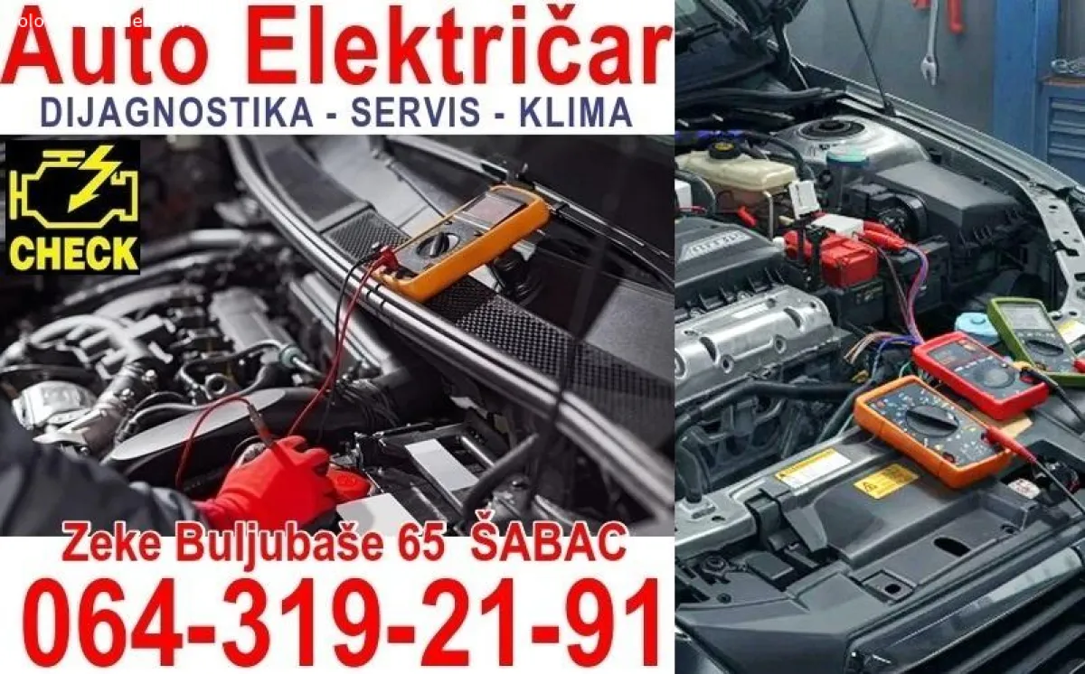 Auto ELEKTRIČAR Vasić ŠABAC 064-319-2-191