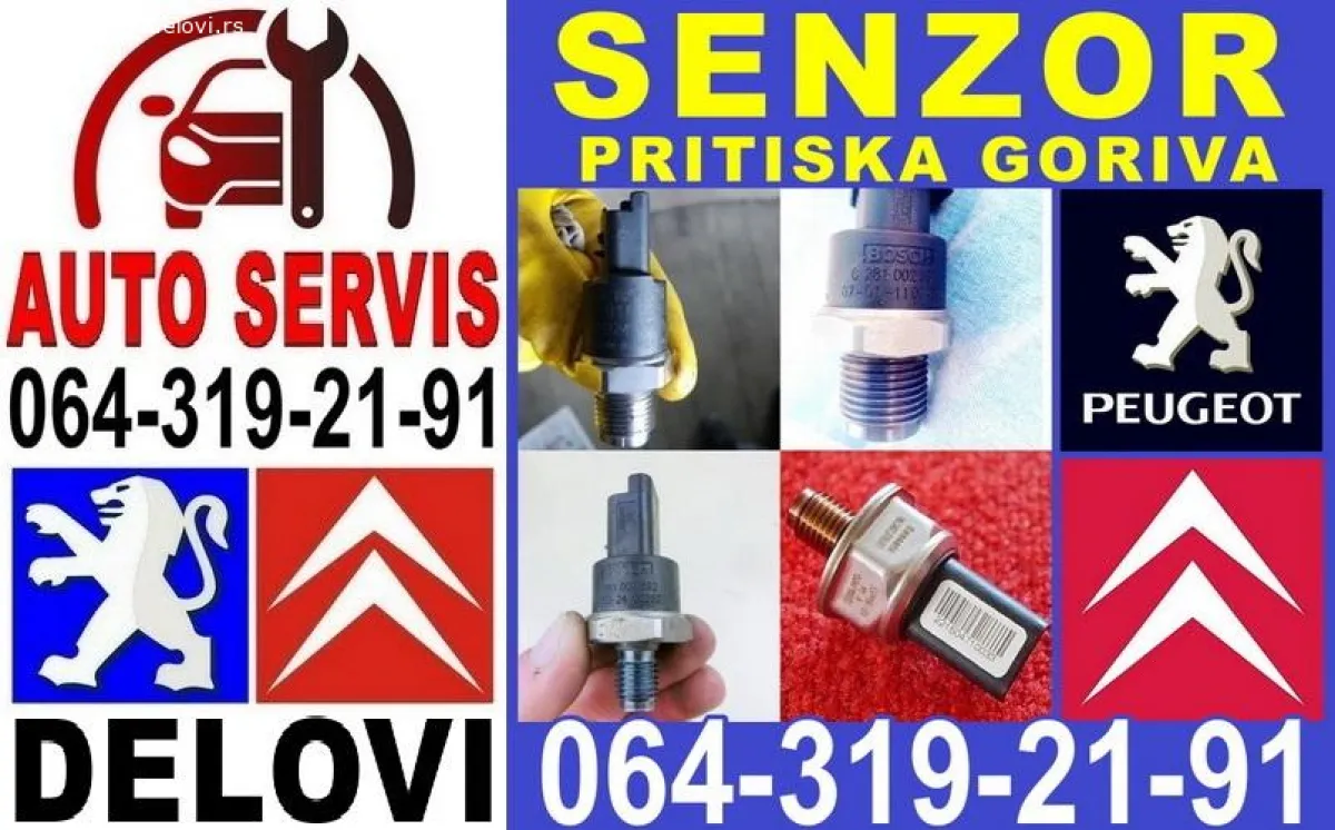 SENZOR PRITISKA GORIVA Pežo Citroen Peugeot