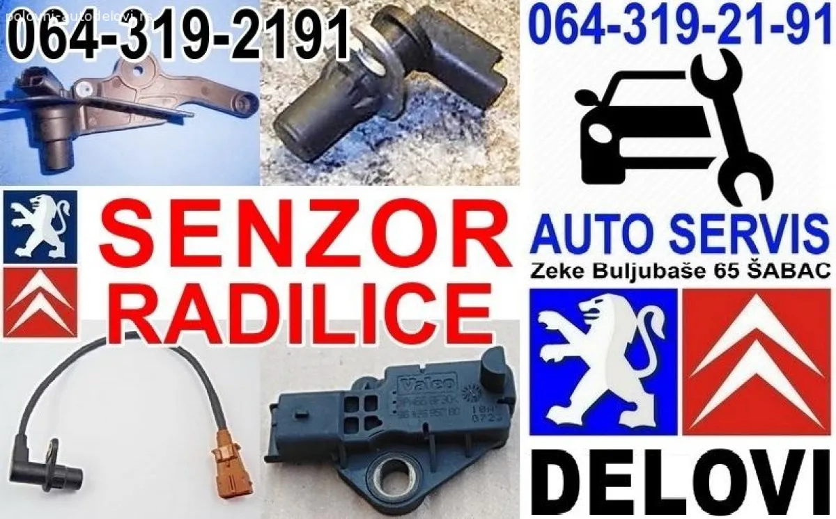SENZOR RADILICE Pežo Peugeot Citroen
