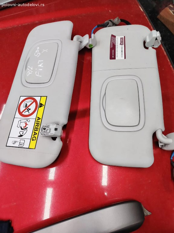 Fiat 500x suncobrani Originalni delovi Moguca ugradnja delo