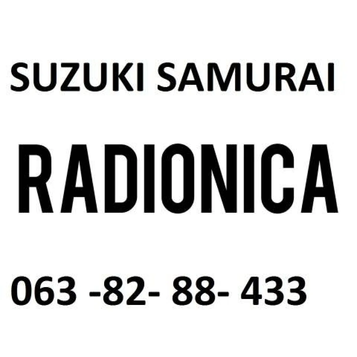 SUZUKI SAMURAI SERVIS KARDANE GIBANJ MENJAC REDUKTOR
