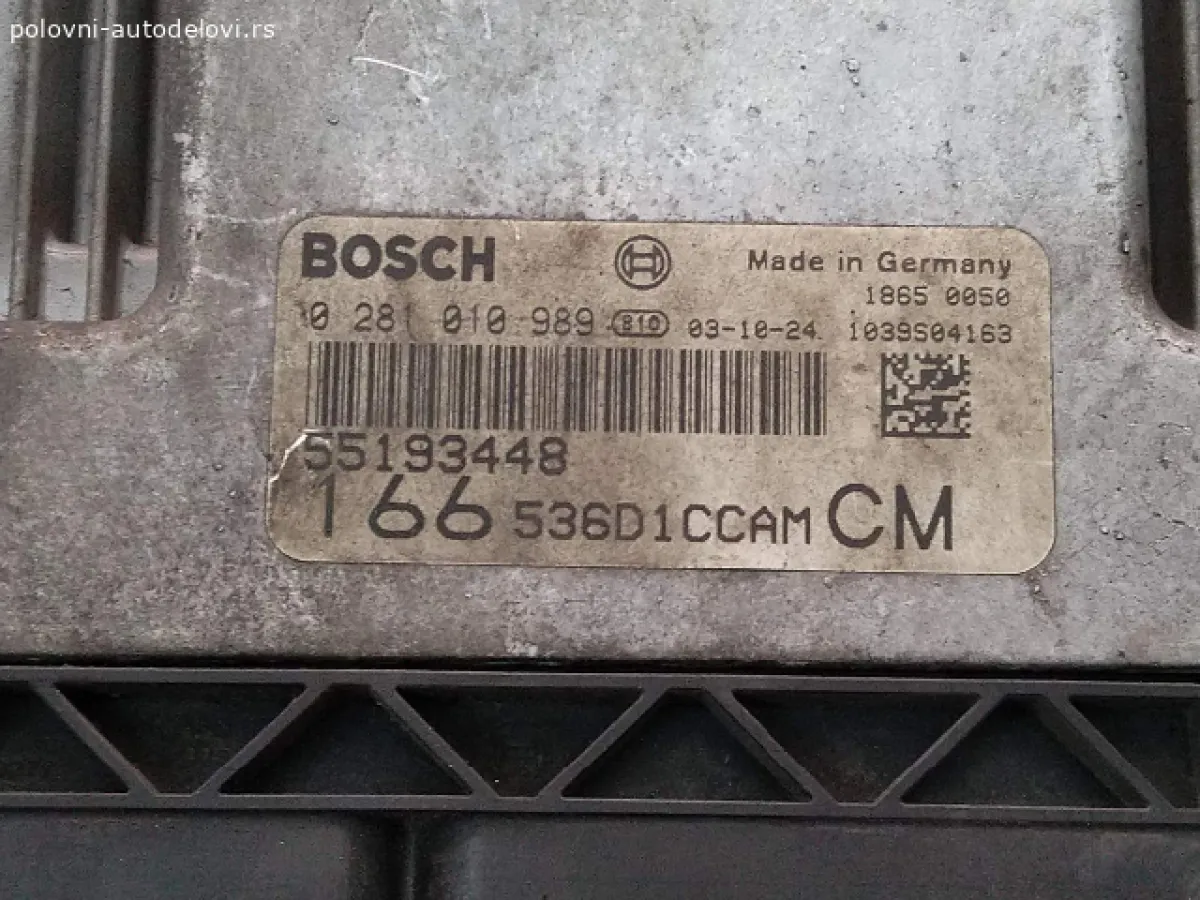 Alfa Romeo 166 motorni racunar set 2.4jtd