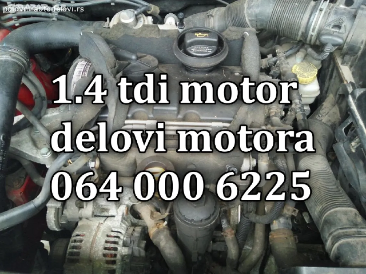 1.4 tdi kompletan motor 2016