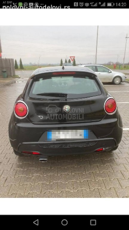 Alfa Romeo Mito stop