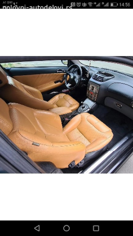 Alfa Romeo GT kozna sedista