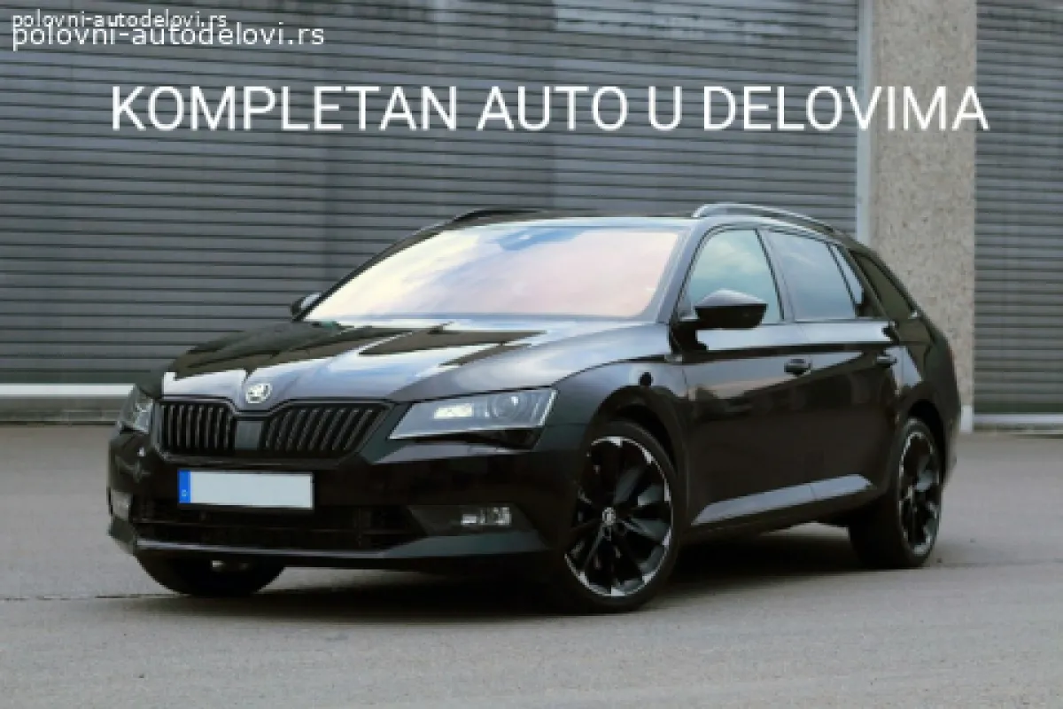 Skoda superb 3 karavan enterijer