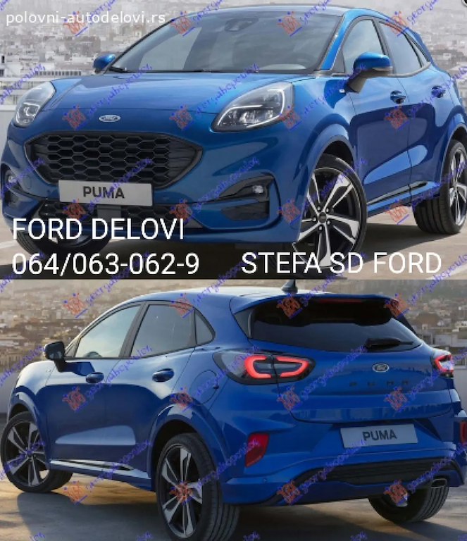 Ford Puma 1.0 Ecoboost polovni delovi