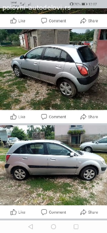 Kia Rio delovi