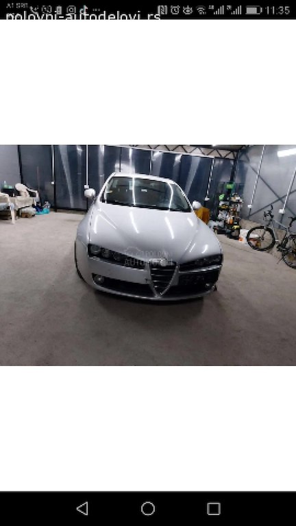 Alfa Romeo 159 2.2 JTS DELOVI KOD BOJE 565/A