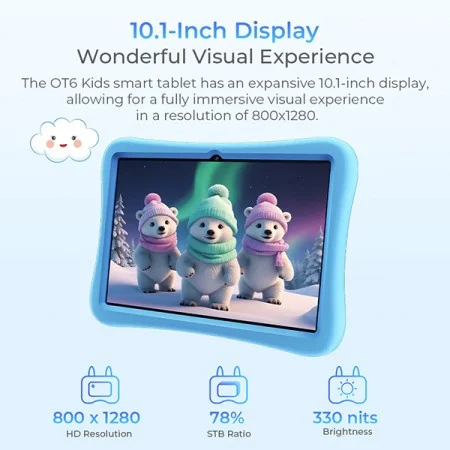 Oukitel OT6 green sa kids blue futrolom Tablet za decu 10.1/16GB/64GB/8000mAh/BT/wifi6/Android13 160493