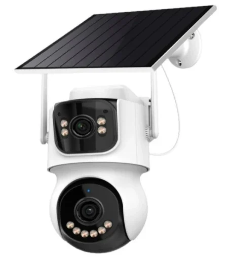 Gembird CAM-IP4MP-TQ9-AOV-WiFi GMB kamera 4MP(2mp+2mp) H.265 Solar Camera, ICSEE App, 3.6mm, IP66