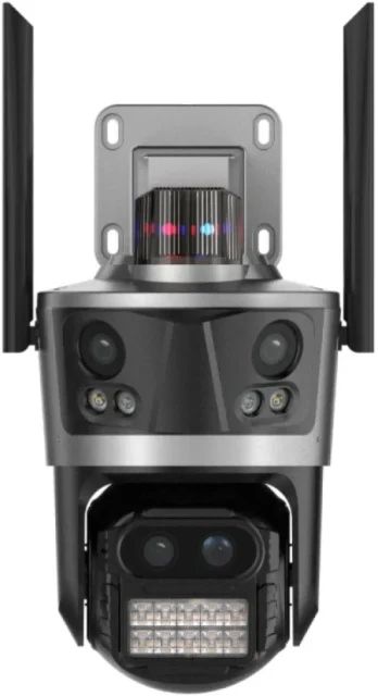 Gembird CAM-IP9MP-EP12 360° Visual Angl GMB kamera 9MP(3mp+3mp+3mp) H.265 WiFi Camera, ICSEE App, 3.6mm,IP66