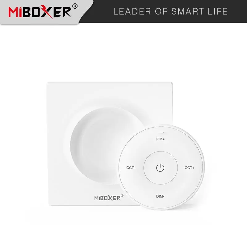 MiBoxer Mini RF daljinski za CCT LED rasvetu K2, Bežični, Beli