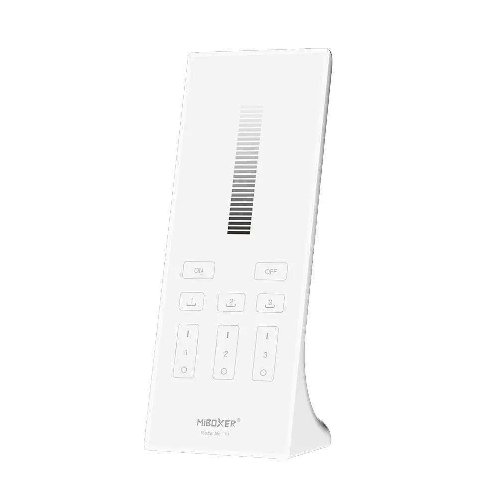 MiBoxer Daljinski za LED rasvetu Y1, Dimmer i scene, Beli