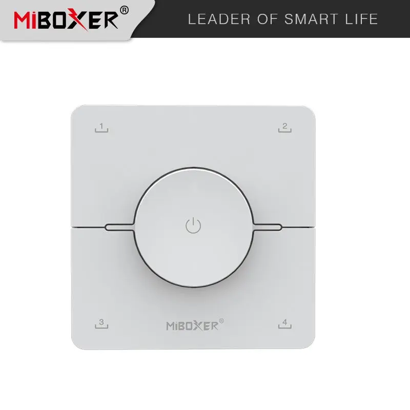 MiBoxer Zidni RF panel za CCT rasvetu K0S, 4-Zone, Beli