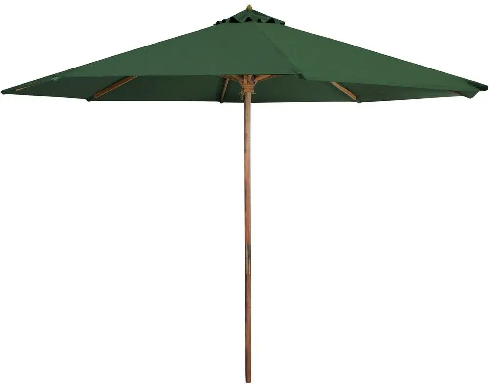 FIELDMANN Drveni suncobran 3m 4014 zeleni