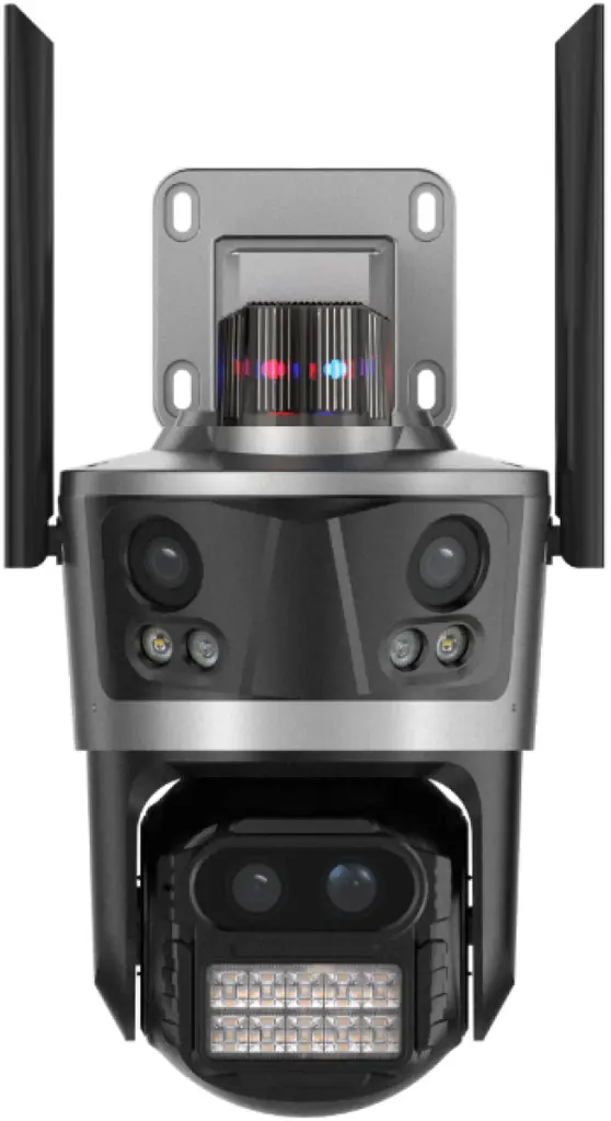 GMB Kamera CAM-IP8MP-EP12-8X, 8 Mpix, microSD, iCSee, Xmeye Pro App, Two-way voice, PTZ, IP66, 3.6 mm, 3.6 mm