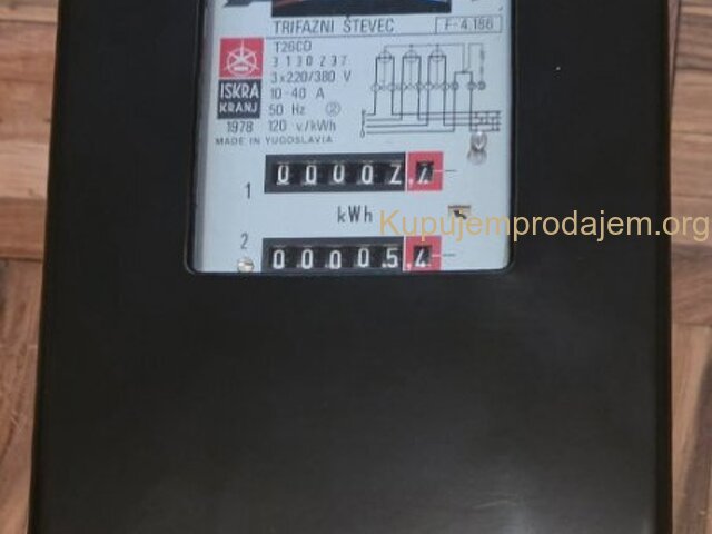 Trofazno dvotarifno brojilo ISKRA