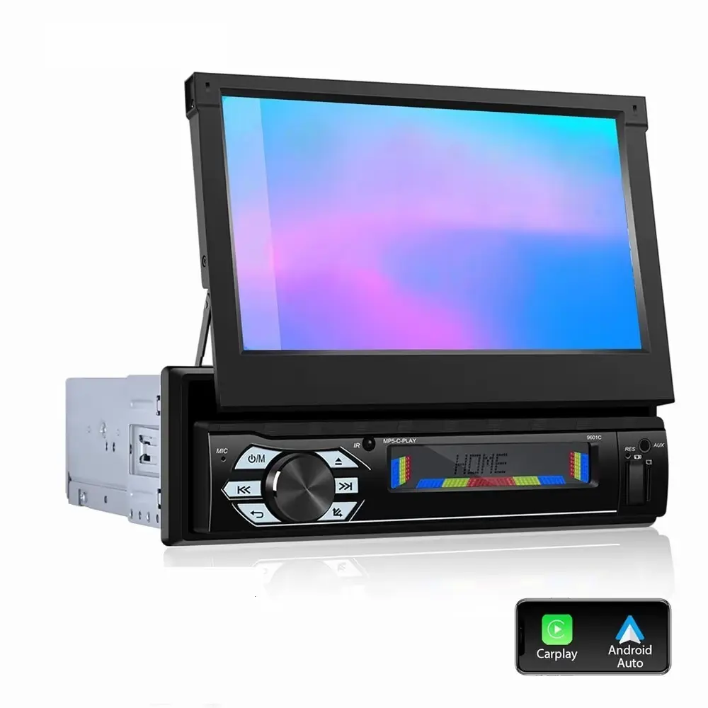 Auto multimedija sa ekranom na izvlačenje 7″ CAR MP5 - Bluetooth, MirrorLink i 4x60W