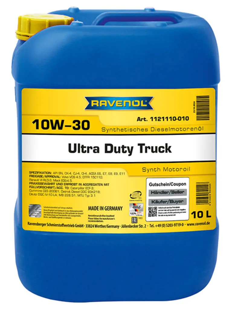 Ravenol Ulje za motor UDT Ultra Duty Truck, 10W-30, 10L