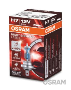 Sijalica H7 Night Breaker Laser 1 kom., 12V, belo, 55W, tip gedore: PX26D