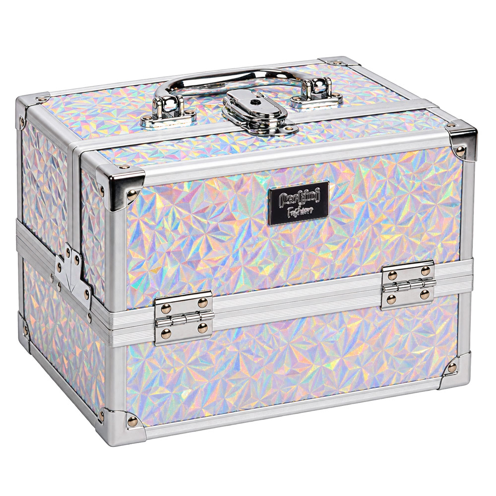 LUX Kofer za šminku Holographic diamond