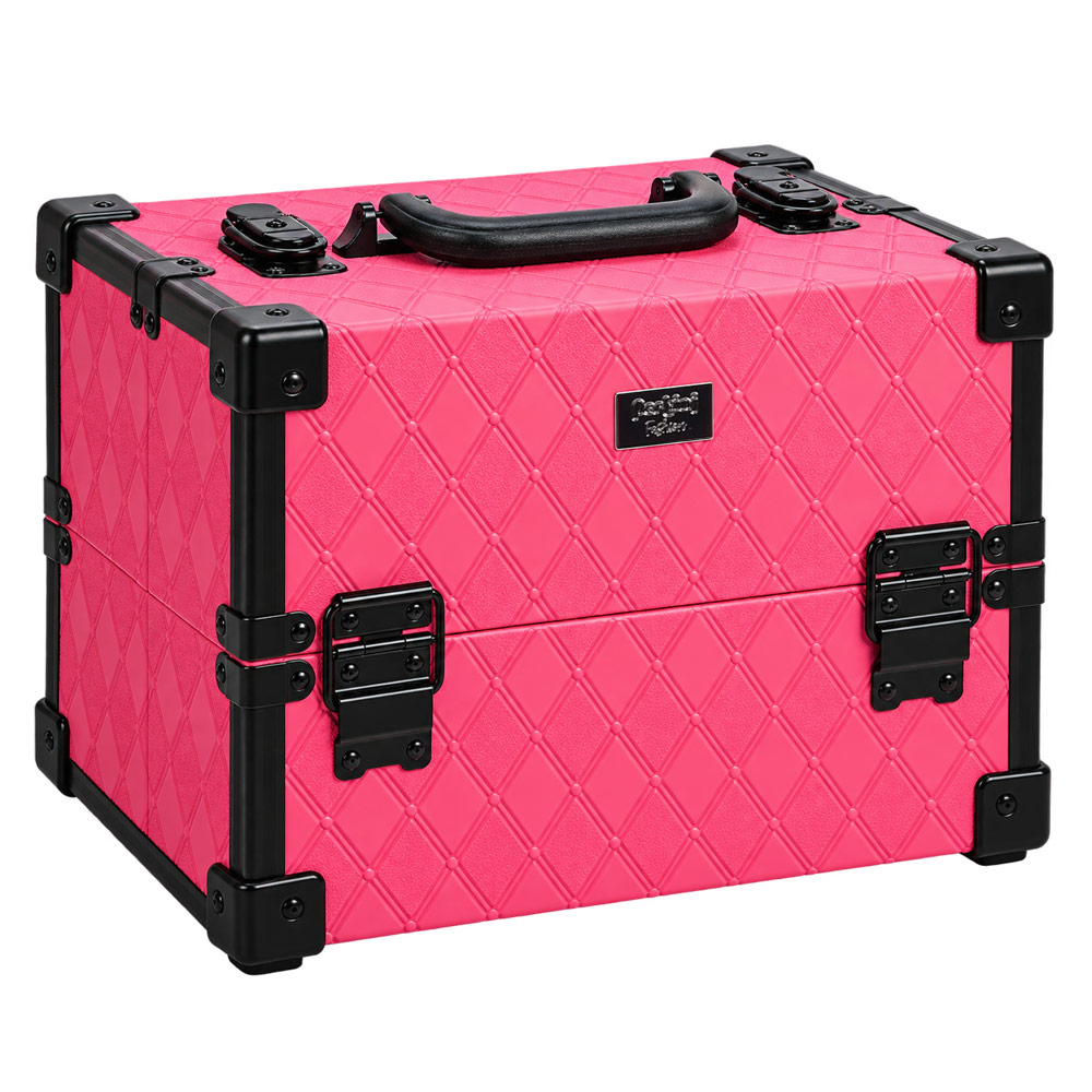 LUX Kofer za šminku Magenta quilted