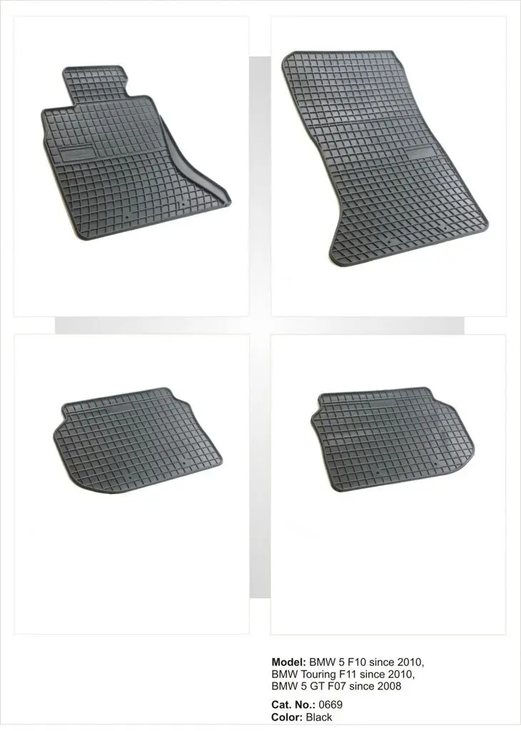 Frogum Tipske patosnice za BMW F10/F11/09-13/