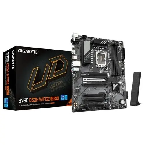 Gigabyte Matična ploča B760 DS3H WF6E, ATX, Intel 1700, B760