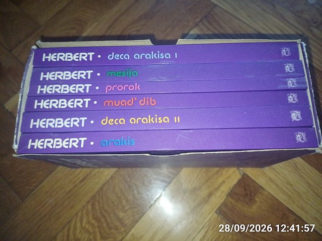 FRENK HERBERT, DINA, PEŠČANA PLANETA 1-6