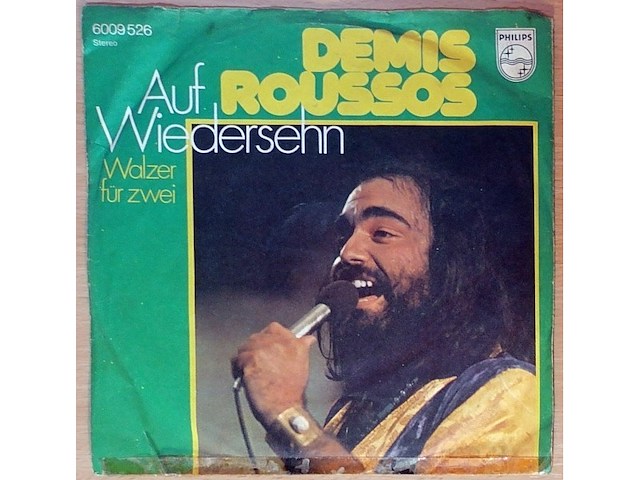 SP DEMIS ROUSSOS - Auf wiedersehn (1974) Germany, VG